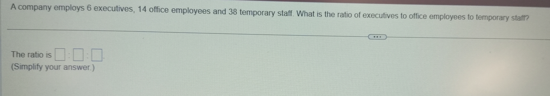 Solved A company employs 6 ﻿executives, 14 ﻿office employees | Chegg.com
