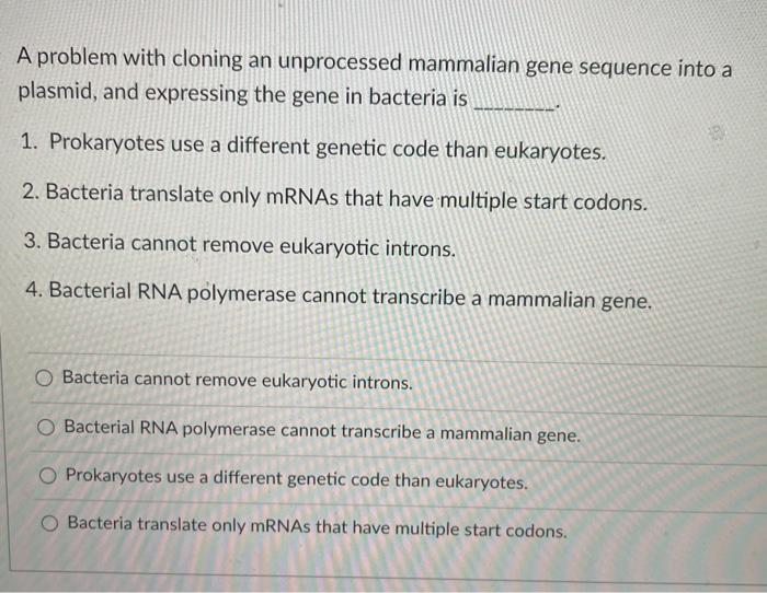 Solved What is the function of reverse transcriptase in | Chegg.com