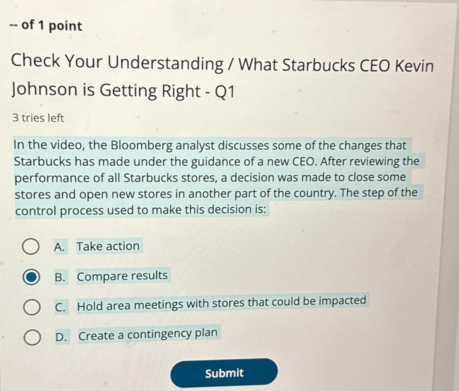 Solved -- ﻿of 1 ﻿pointCheck Your Understanding / ﻿What | Chegg.com