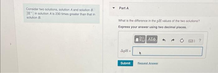 Solved Consider two solutions, solution A and solution B. | Chegg.com