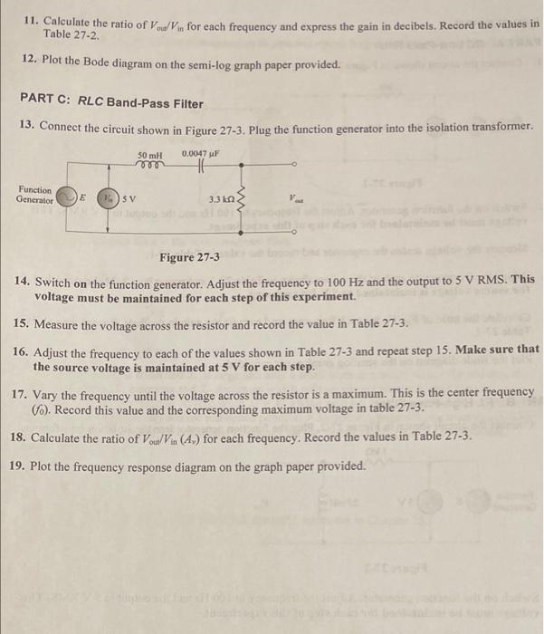 Solved PART A: RC Low-Pass Filter 1. Connect the circuit | Chegg.com