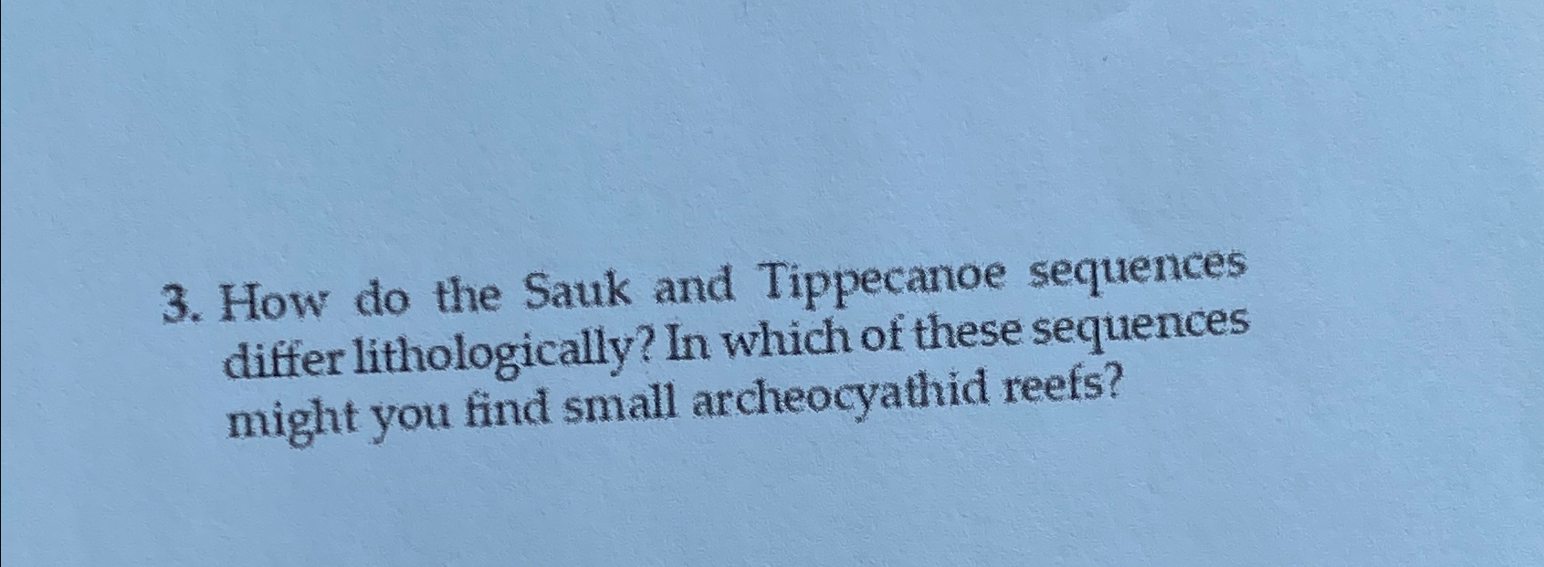 Solved How do the Sauk and Tippecanoe sequences differ | Chegg.com