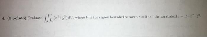Solved 3. ( 18 points) Let R be the region in the first | Chegg.com
