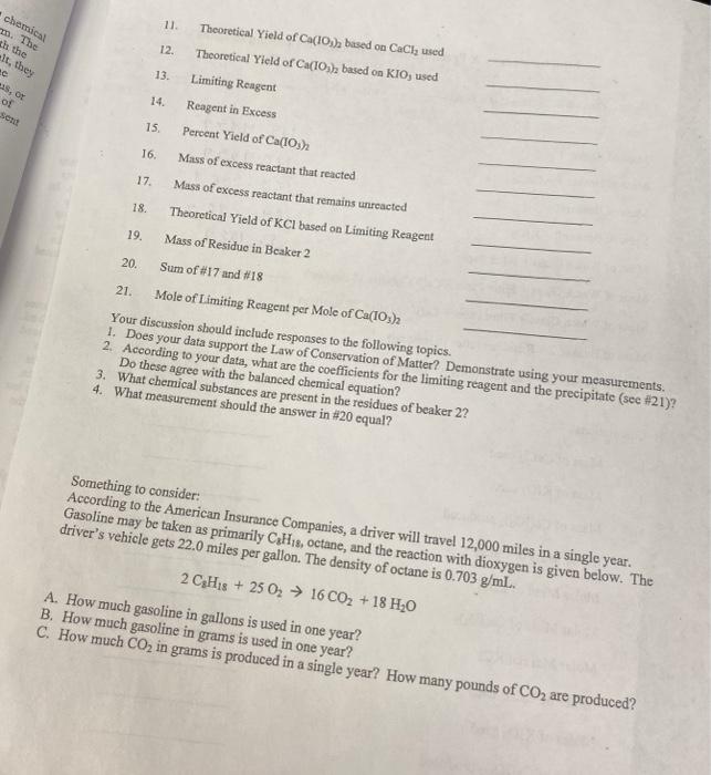 Solved Stoichiometry: A Precipitation Reaction and Limiting | Chegg.com