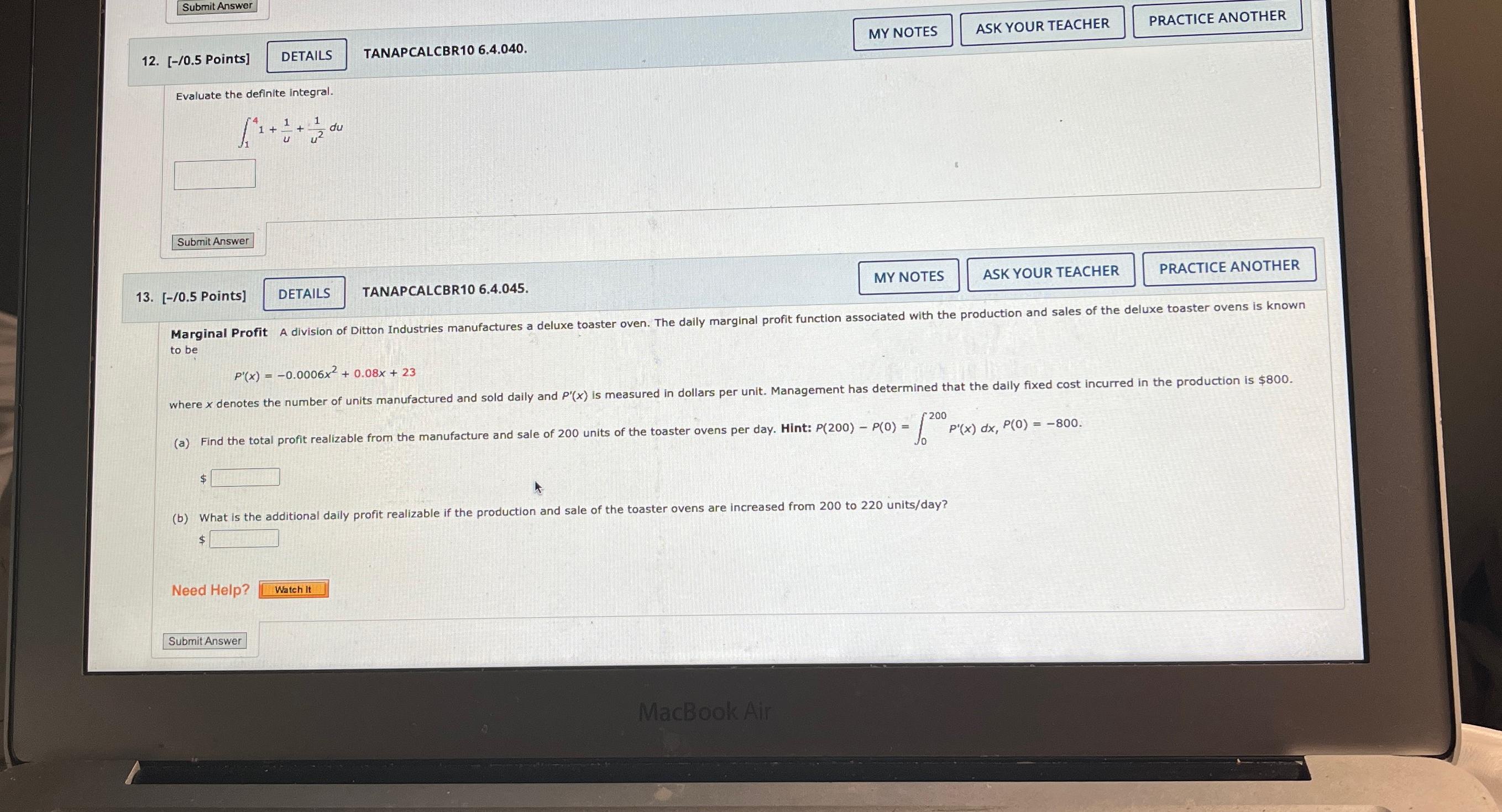 Solved Submit Answer12. ﻿ Points | Chegg.com