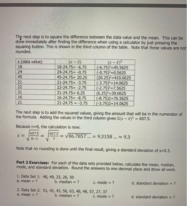 Solved Part 2: Descriptive Statistics Example: A call center | Chegg.com
