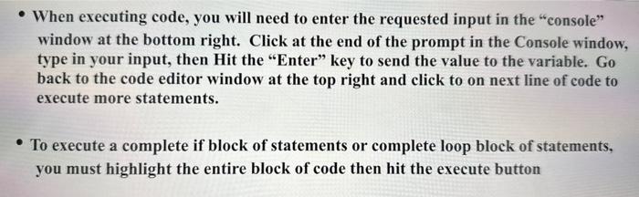 Solved (BTEC342Example03Control Statements), open the Spyder | Chegg.com