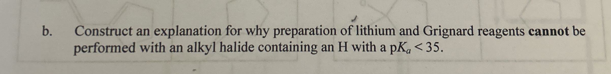 Solved b. ﻿Construct an explanation for why preparation of | Chegg.com