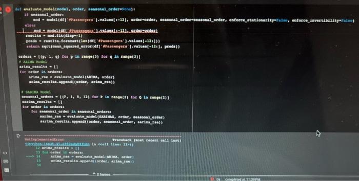 Solved "Air Passengers" on Kaggle with Jupyter/Python with | Chegg.com