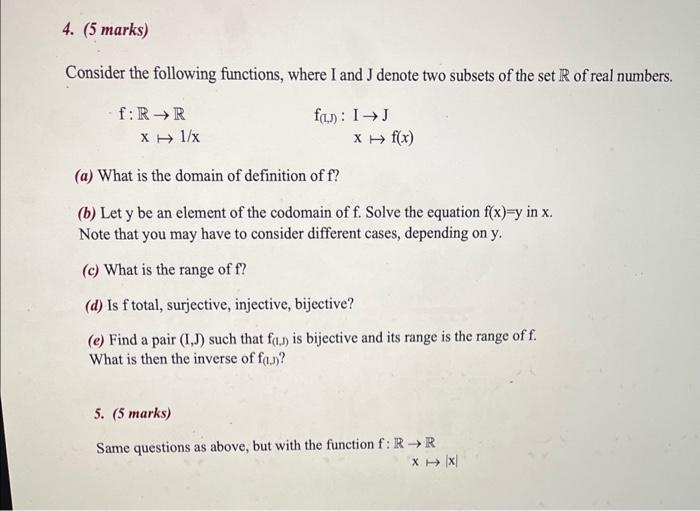 Solved A Function Is Surjective Iff Its Range And Codomain