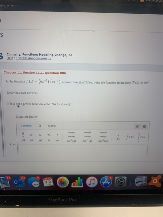 Solved PIELICUIUS nts/19703 Connally, Functions Modeling | Chegg.com
