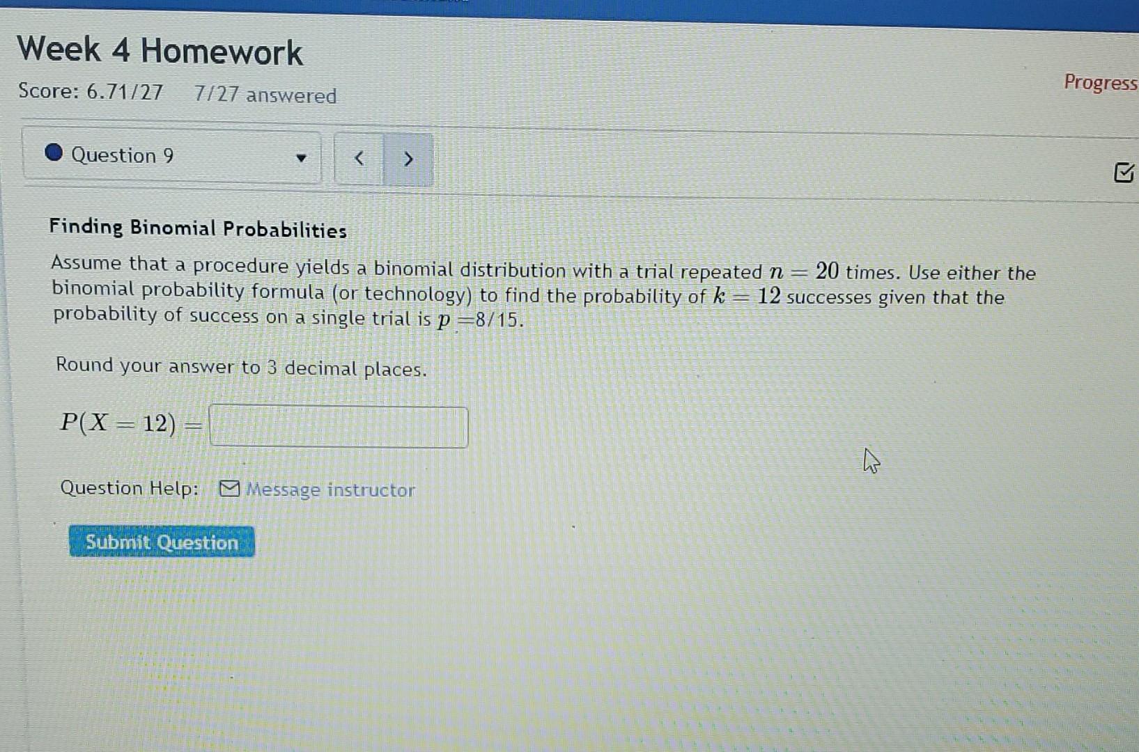 Solved Finding Binomial Probabilities Assume that a | Chegg.com