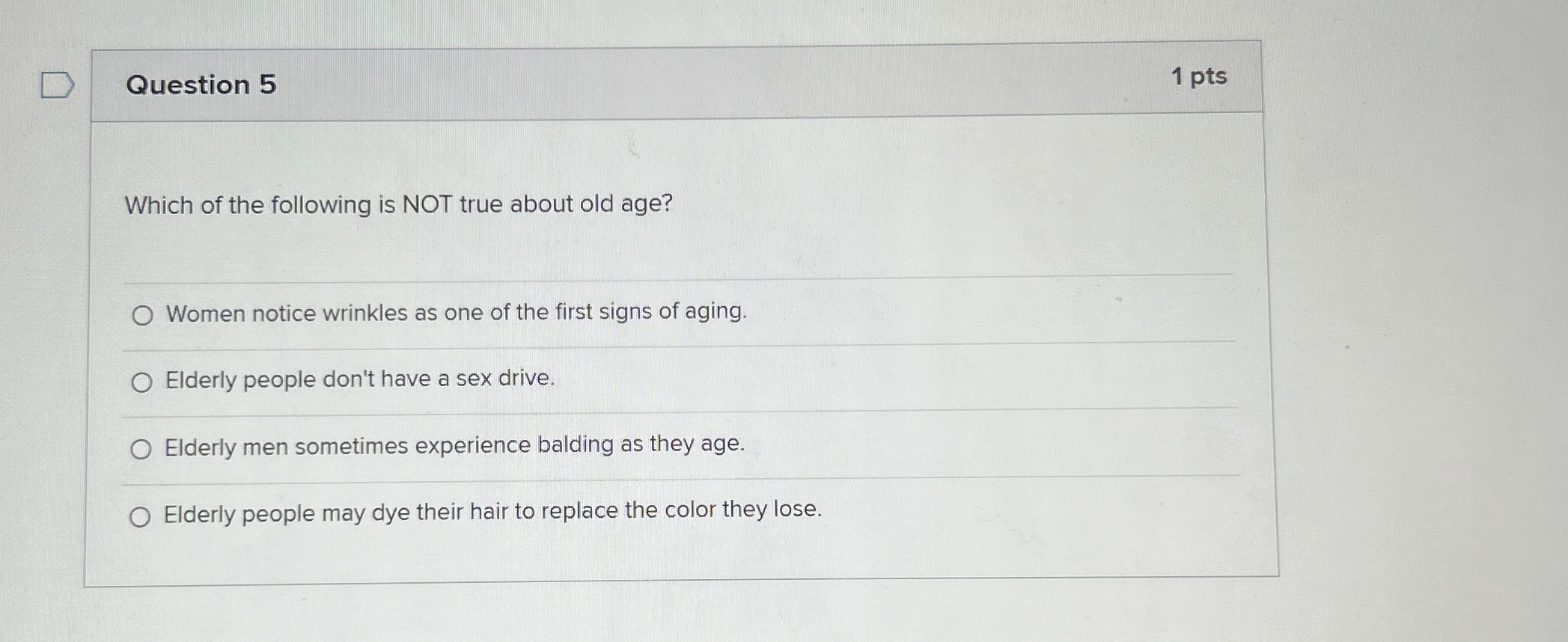 Solved Question 51 ﻿ptsWhich of the following is NOT true | Chegg.com