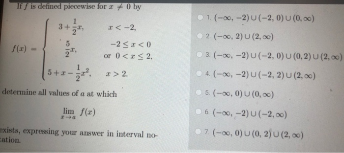 Solved Suppose that f(x) is defined for all x in 1. B only U | Chegg.com