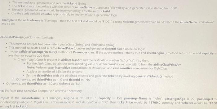 Solved Description EYG City has few airline companies that | Chegg.com