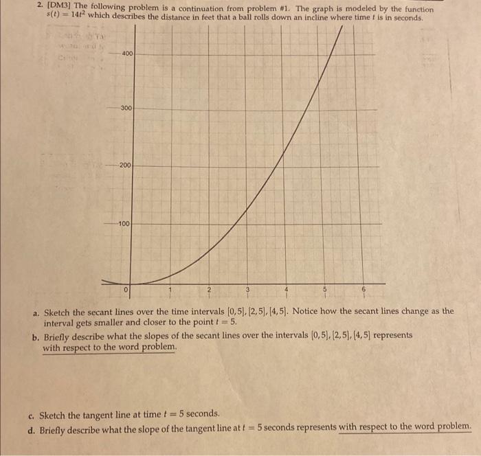 2. [DM3] The following problem is a continuation from | Chegg.com