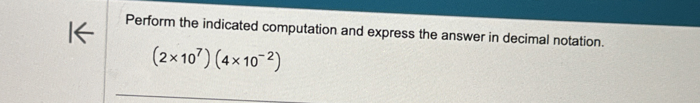 Solved Perform the indicated computation and express the | Chegg.com