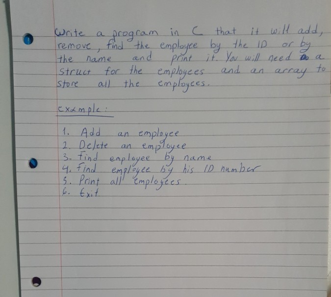 Solved Name Struct Store Write A Program In C That It Will 5163