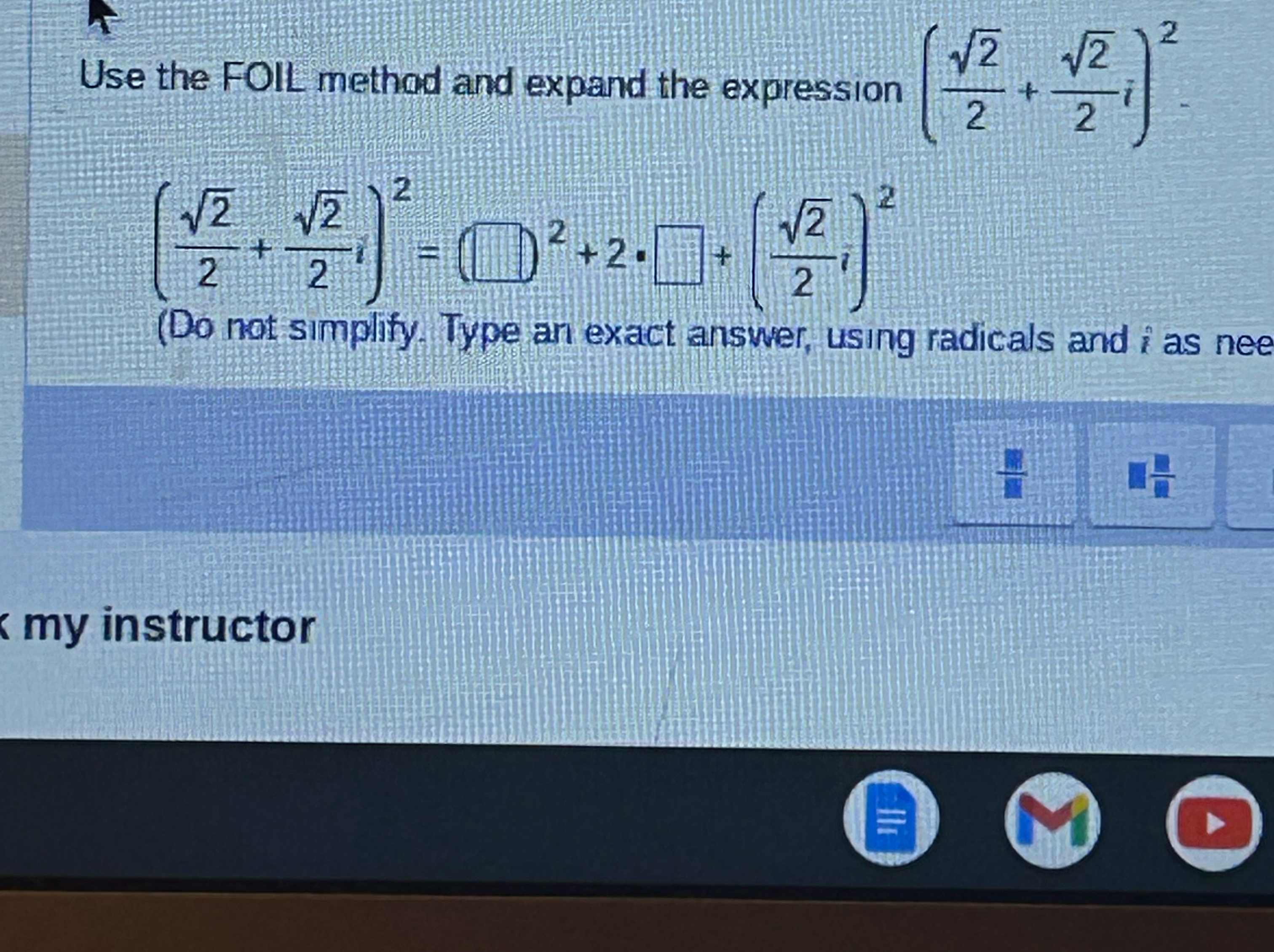 Solved Use the FOIL method and expand the expression | Chegg.com