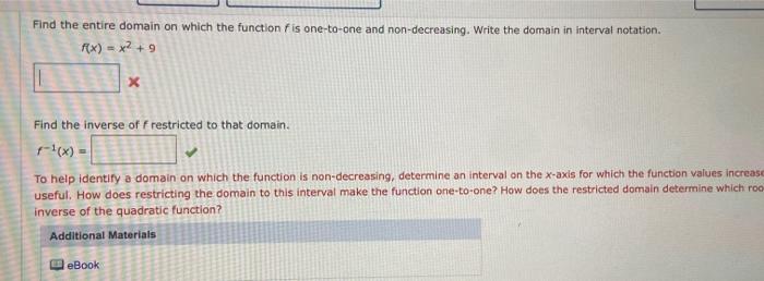 Solved Find the entire domain on which the function f is | Chegg.com