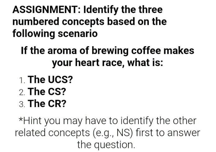 Solved ASSIGNMENT: Identify the three numbered concepts | Chegg.com
