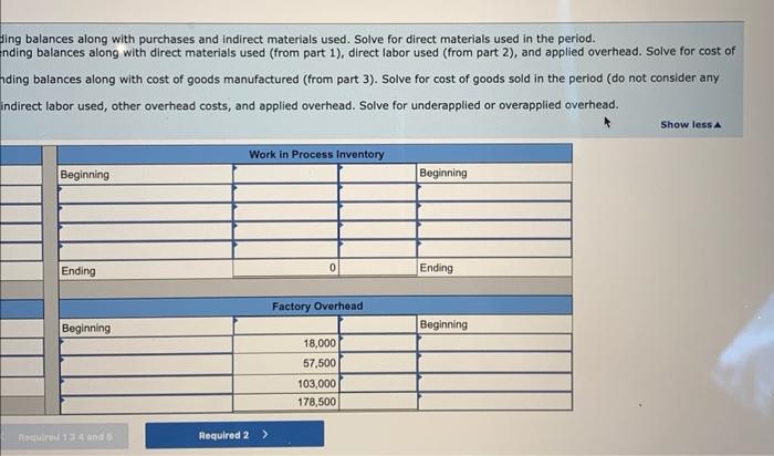 Solved Required information [The following information | Chegg.com