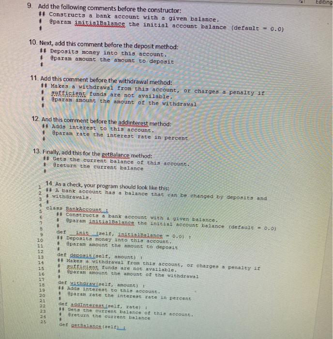Solved Objects and Classes In this lab, we will implement | Chegg.com