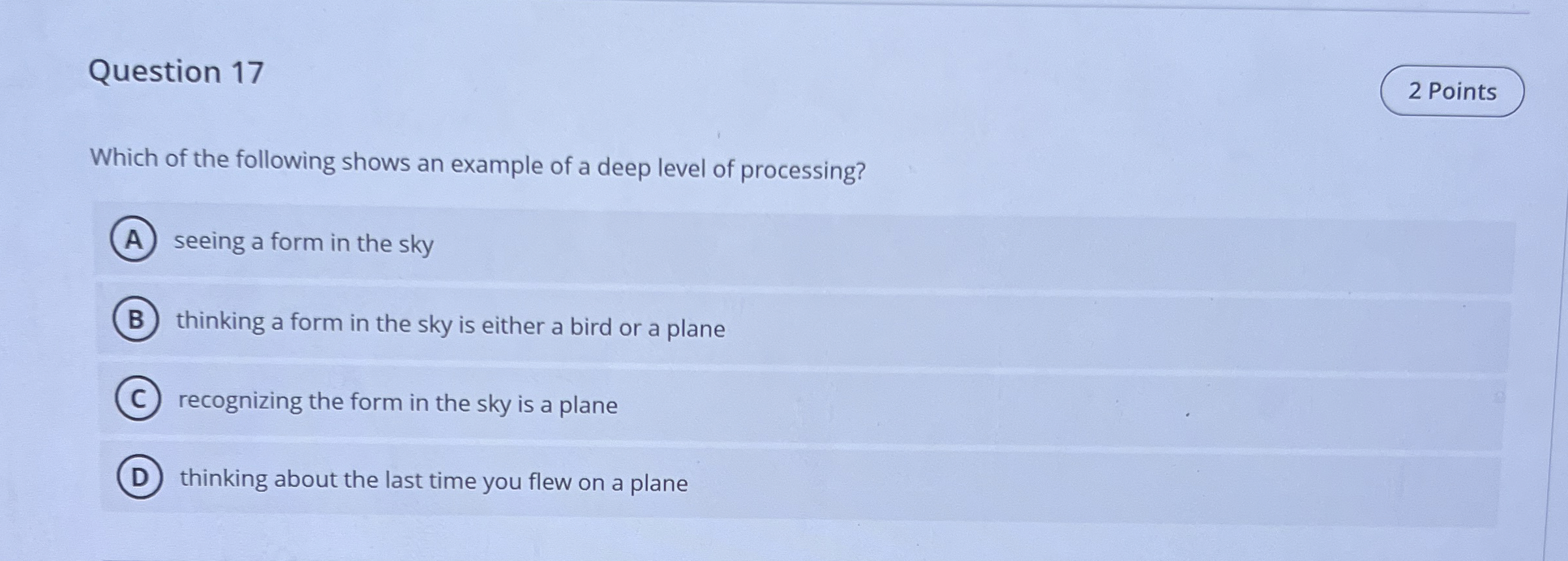 Solved Question 172 ﻿PointsWhich of the following shows an | Chegg.com
