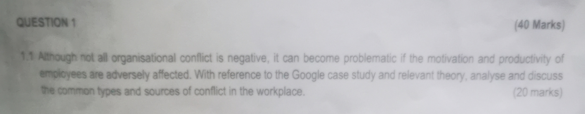 Solved QUESTION 1(40 ﻿Marks)1.1 ﻿Athough not all | Chegg.com