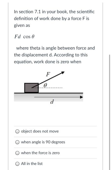 Solved In section 7.1 in your book, the scientific | Chegg.com