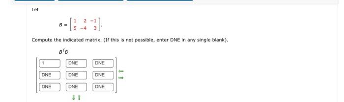 Solved Let A= 3 -1 1 1 2 0-1 and 2 13 Use the matrix-column | Chegg.com