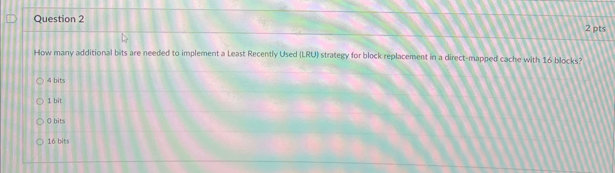 Solved Question 22 ﻿ptsHow many additional bits are needed | Chegg.com