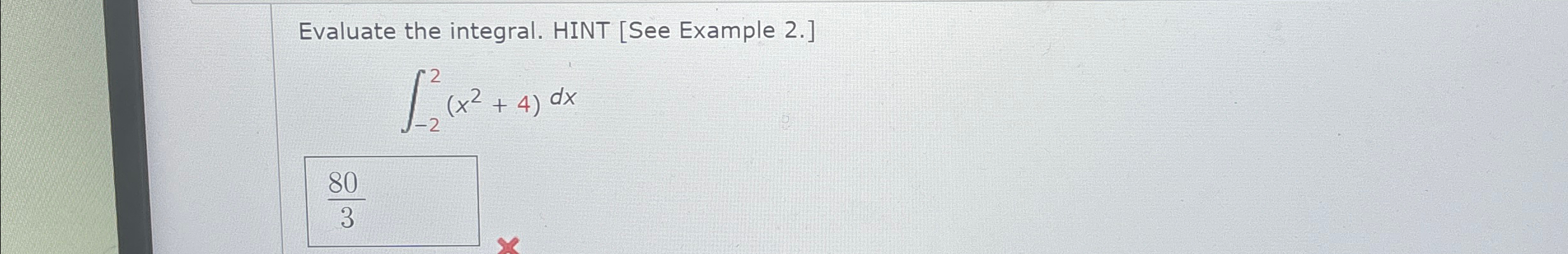 Solved Evaluate the integral. HINT [See Example | Chegg.com