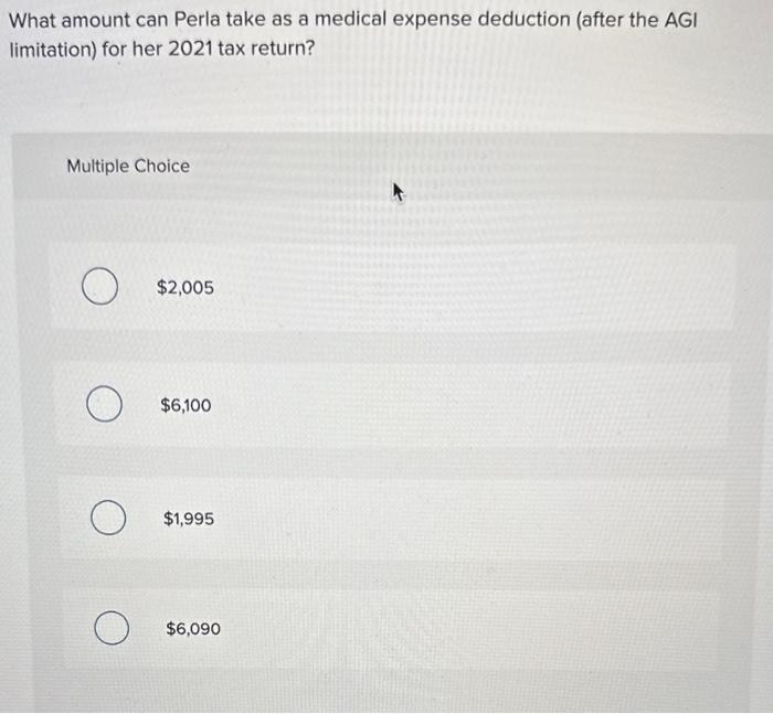 For 2021, Perla, who is single and 55 years of age, | Chegg.com