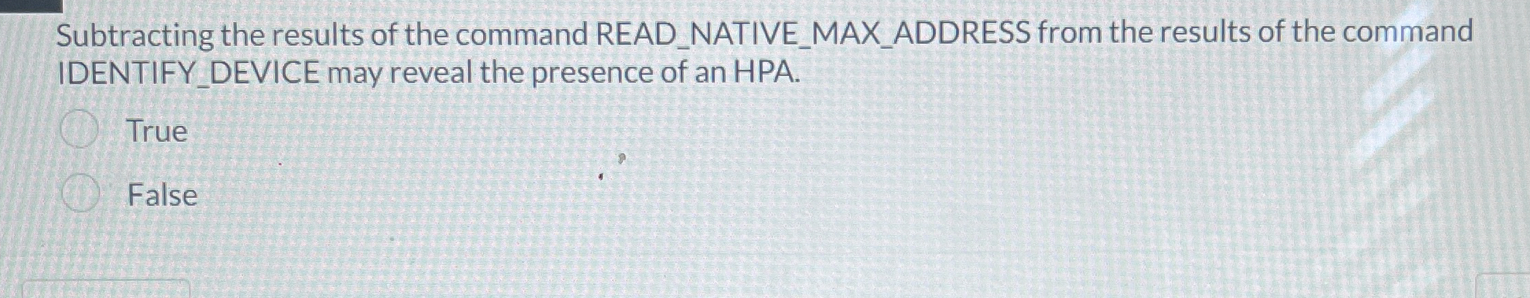 Solved Subtracting the results of the command | Chegg.com