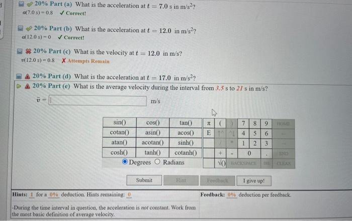 Solved (7\%) Problem 13: A detailed graph of position versus | Chegg.com Solved (7\%) Problem 13: A detailed graph of position versus | Chegg.com