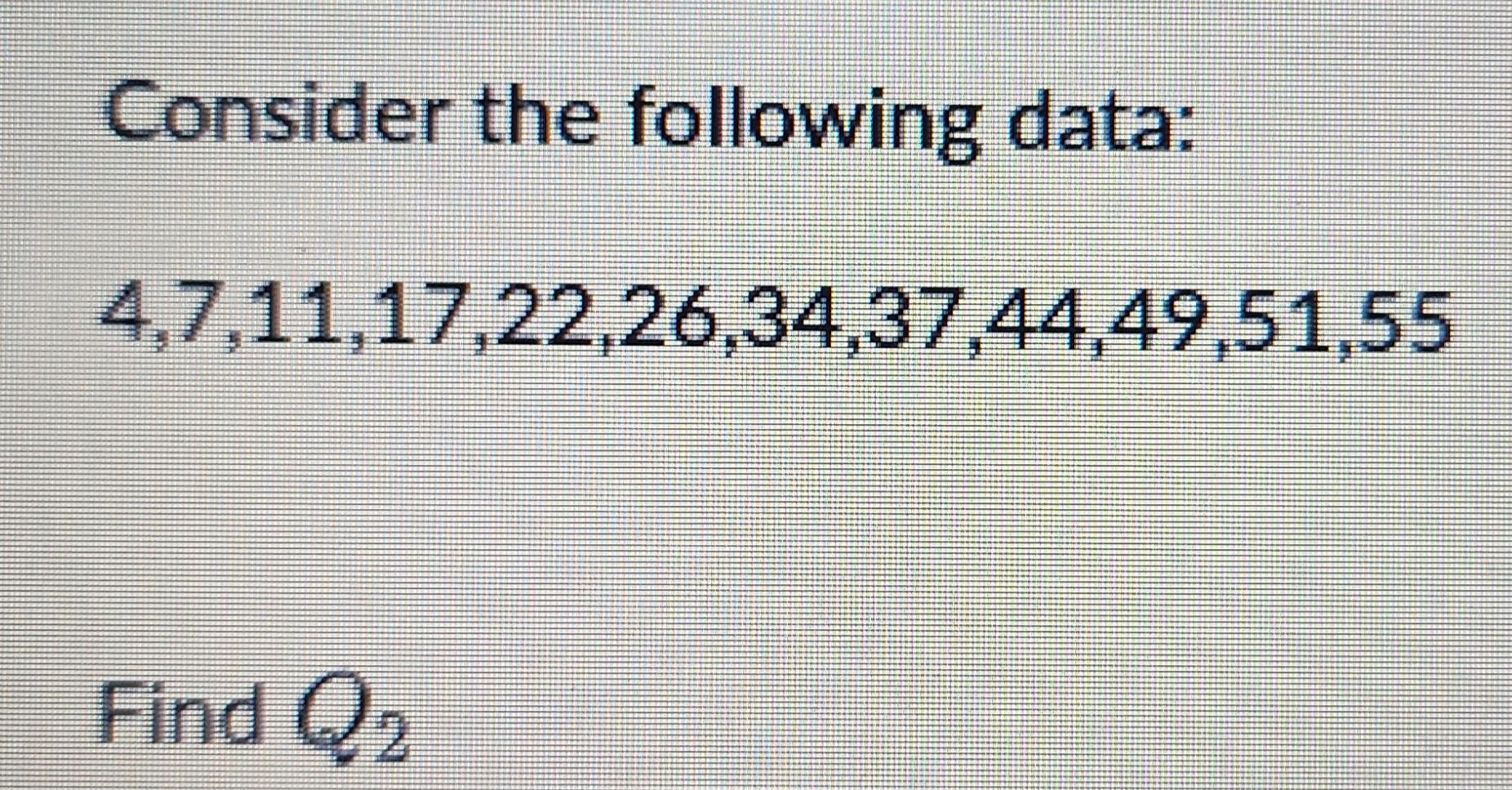 Solved Consider the following | Chegg.com