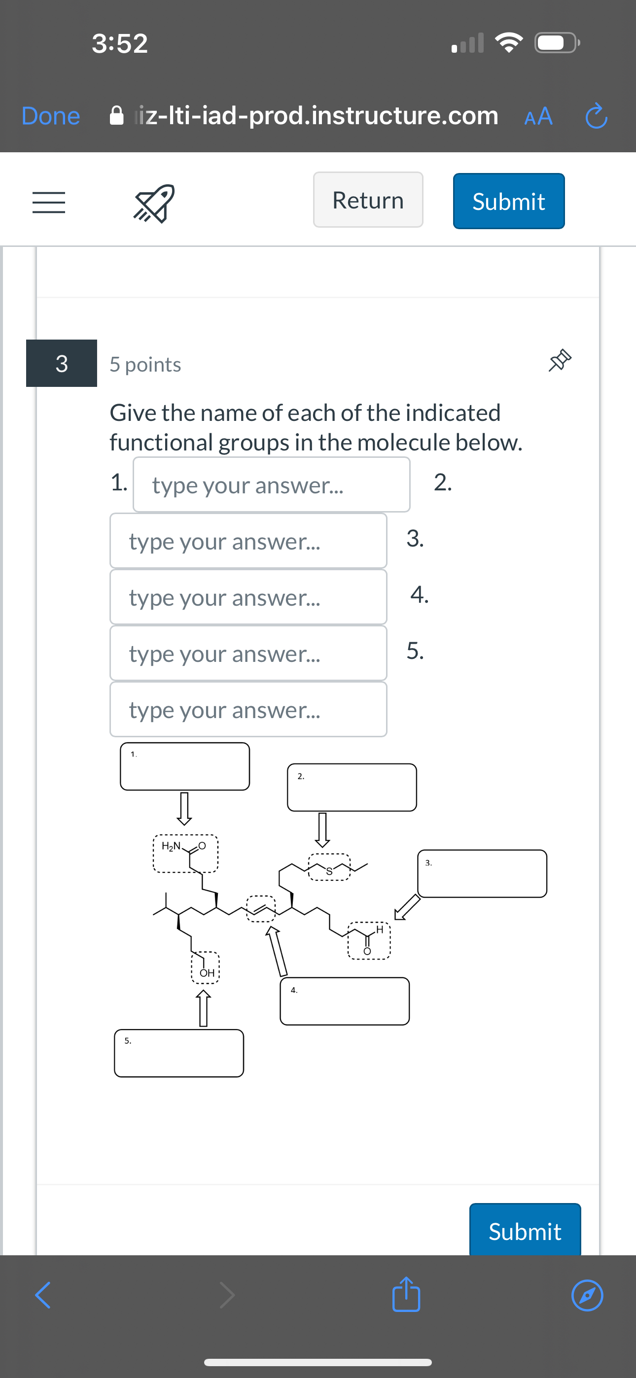 Solved Give the name of each of the indicatedfunctional | Chegg.com