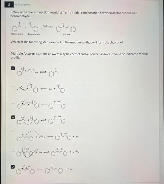 Solved Which of the given compounds are potential products | Chegg.com