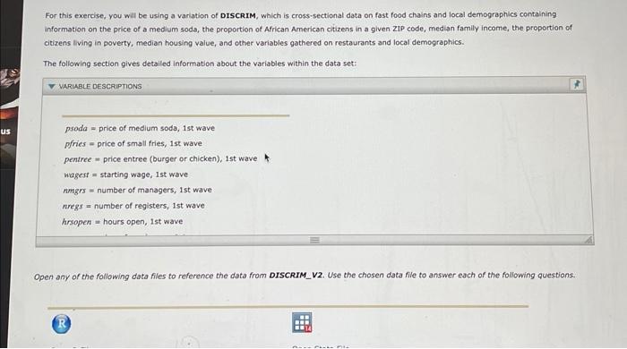 Solved emp = number of employees, 1 st wave psoda 2 = price | Chegg.com