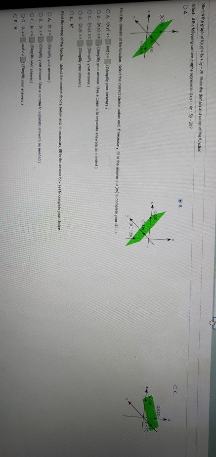 Solved Find an equation for the family of level surfaces | Chegg.com