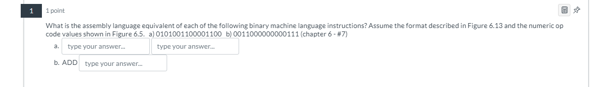 Solved What is the assembly language equivalent of each of | Chegg.com