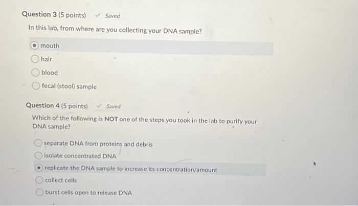 Solved Scientists isolate DNA for a variety of reasons. | Chegg.com