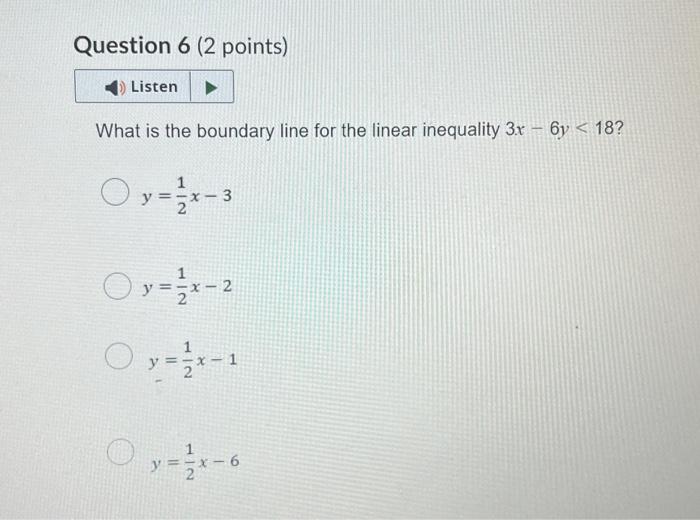 Solved Describe the boundary lines for this system of linear | Chegg.com