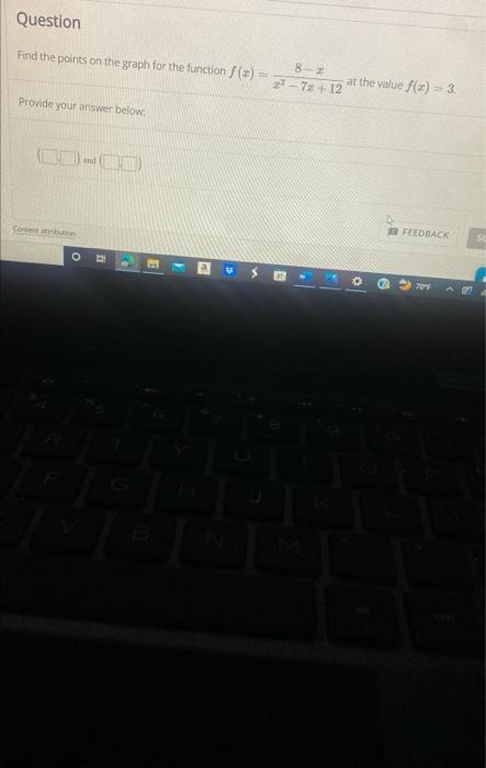 Solved Find the points on the graph for the function | Chegg.com