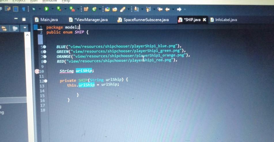 Solved JAVA programming language: please help me on my code | Chegg.com