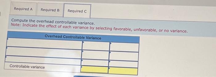 Solved Compute the variable overhead spending and efficiency | Chegg.com