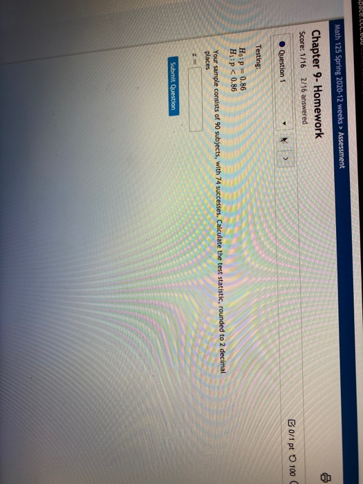 Solved space.cl . cu Math 125 Spring 2020-12 weeks > | Chegg.com