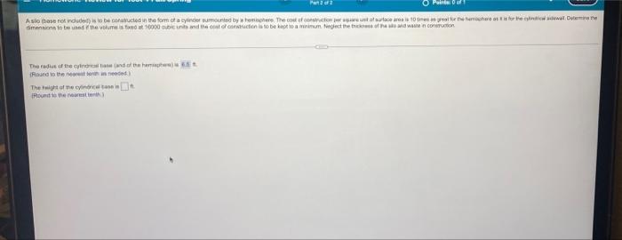Solved Part 2 of 2 Asio (base not included) is to be | Chegg.com