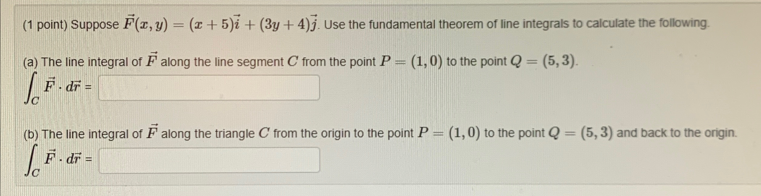 Solved (1 ﻿point) ﻿Suppose | Chegg.com